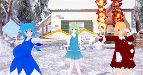 Touhou Project Pregnant Koikatsu Winter Fight Pixiv
