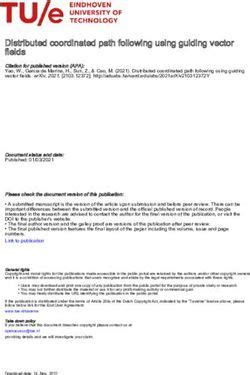 Distributed Coordinated Path Following Using Guiding Vector Fields