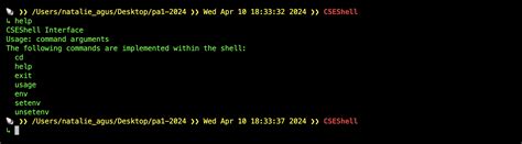 Builtin Commands 50005 Cse