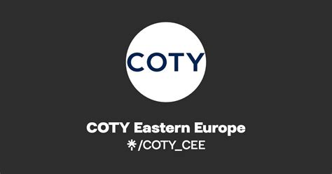 Coty Eastern Europe Instagram Facebook Linktree