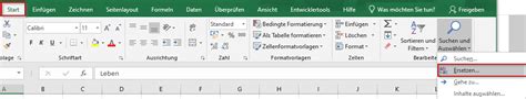 Suchen Und Ersetzen Von Text Und Zahlen In Excel Office Lernen Com Seite 2 Von 2