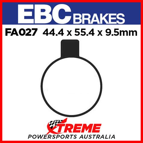 Norton 850 Mk I Commando Hi Rider 73 Ebc Organic Rear Brake Pads Fa027