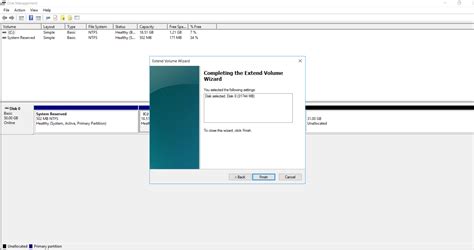 Expanding A Disk In MS Windows Server SIM Cloud Documentation