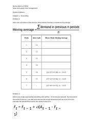 Mastering Forecasting Techniques Practice Problems Solutions