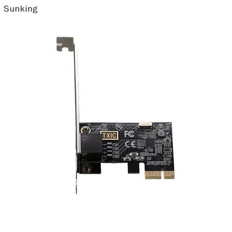 Sunking 1000mbps Pcie To Rj45 Network Card Rj45 Pci Express Converter Lan Etherent Gigabit
