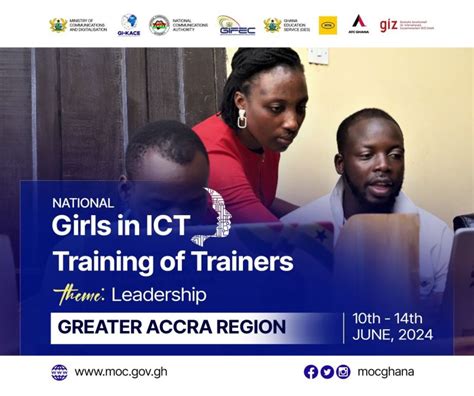 The Girls In Ict Training Of Trainers Has Started In Accra Aiming To
