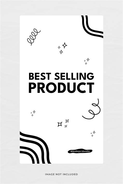 Premium Psd Free Instagram Stories Doodle Theme Template Psd