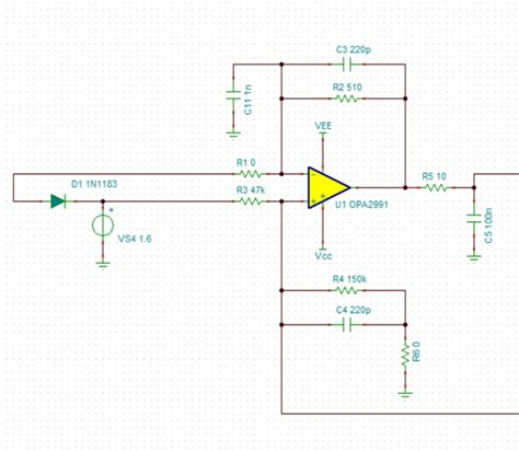 Opa4991 Simulating A Non Gnd Reference Input Impedance Amplifiers Forum Amplifiers Ti E2e