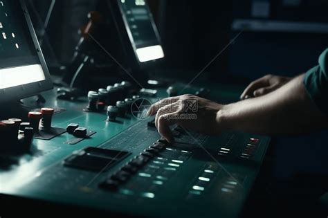 操作员在机器上操作高清图片下载 正版图片600047508 摄图网