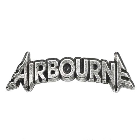 Airbourne Logo Asterisk Pin Badge Eyesore Merch