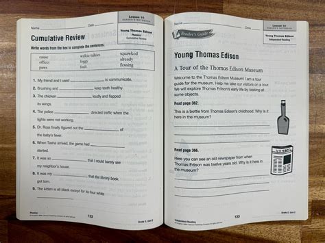 Journeys Common Core Readers Notebook Grade 3 Volumes 1 And 2 By