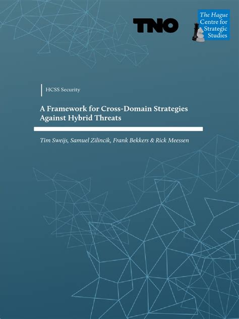 Framework For Cross Domain Strategies Against Hybrid Threats Pdf