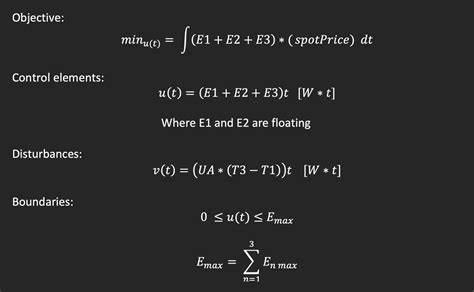 Python Implementing A Mpc For Regulation Of Ventilation System Based On Energy Costs Stack