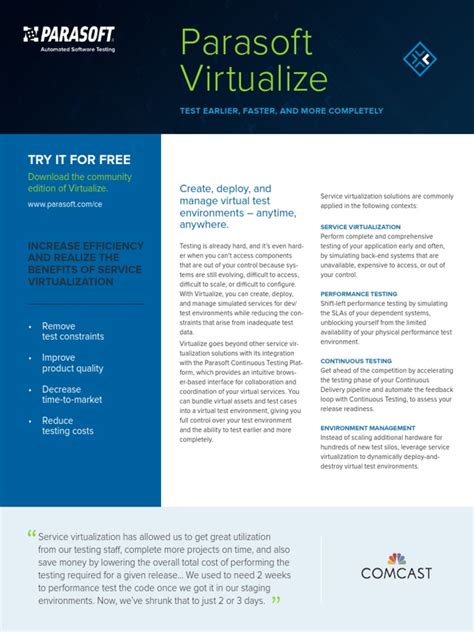 parasoft virtualize try it for free pdf systems engineering