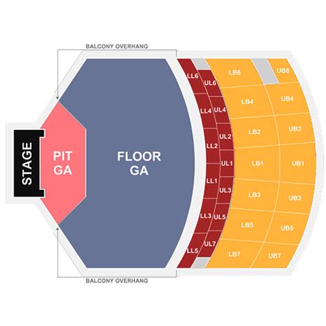 Warfield Theater Seating Chart Venue Info The Warfield