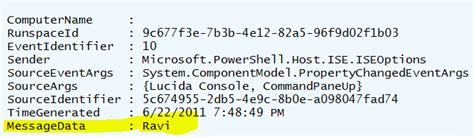 Passing Variables Or Arguments To An Event Action In Powershell Ravikanth Chaganti