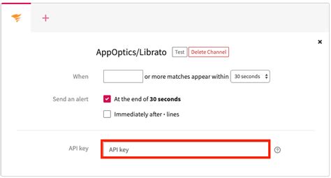 Appoptics Alert Integration Mezmo Developer Docs
