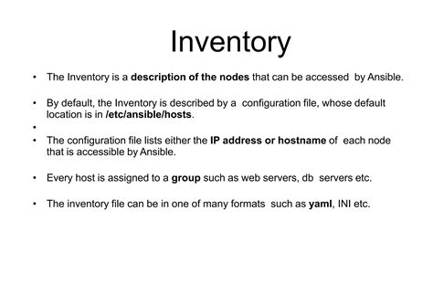 Ansible As Configuration Management Tool For Devops Ppt Free Download