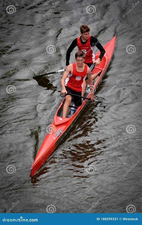 Worcester United Kingdom Sep 23 2014 National Marathon Canoeing Kayaking Championships