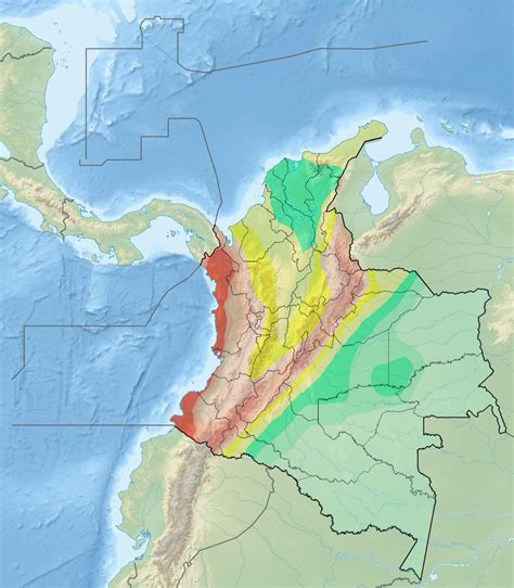 List Of Earthquakes In Colombia Wikipedia