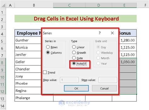 How To Drag Cells In Excel Using Keyboard 5 Smooth Ways ExcelDemy
