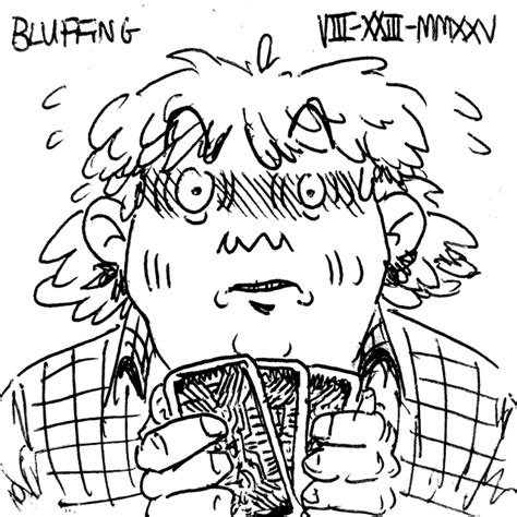 Daily Drawing Bluffing By Jackartdotnet On Newgrounds