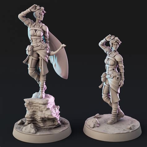 3d Printable Darklands Explorer Underdark Ranger By The Forge Of Many