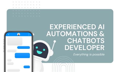 Develop And Integrate Ai Chatbots And Ai Automations By Woutvanparijs Fiverr