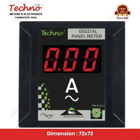 Techno Ampere Meter For Industrial At ₹ 241 Piece In Coimbatore Id 2855629315033
