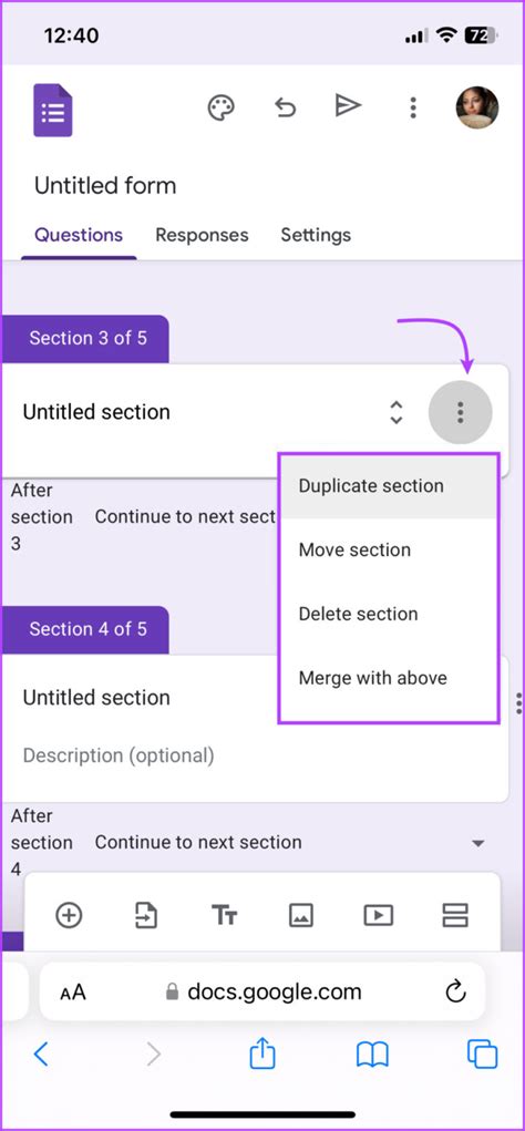 How To Create Google Forms On Mobile A Beginner S Guide Guiding Tech