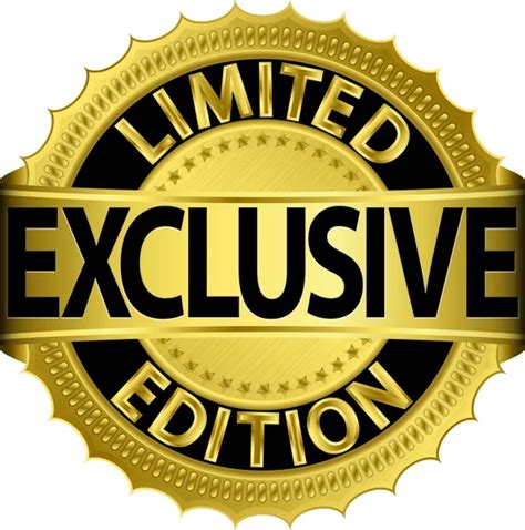 Limited Edition Logo Vector