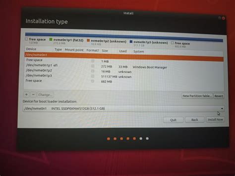 dual boot installation trouble many unknown partitions ask ubuntu