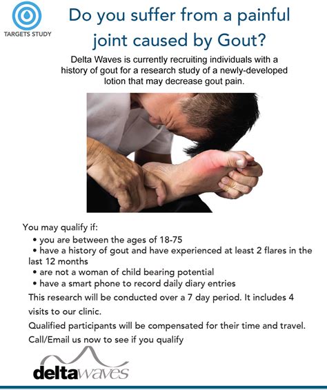 StudyKIK Find A Gout Trial Near You And Start Making A Difference