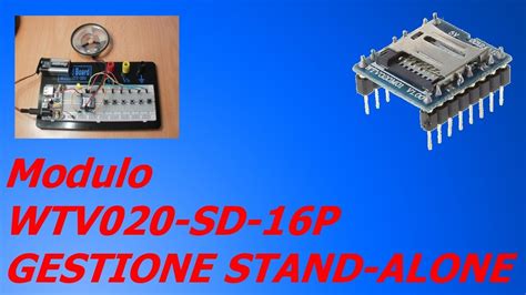 Modulo WTV SD P Modalità stand alone YouTube
