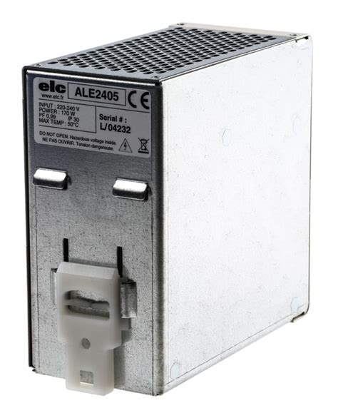 ALE ELC ELC ALE Switched Mode DIN Rail Power Supply V Ac Ac Input V Dc Dc Output