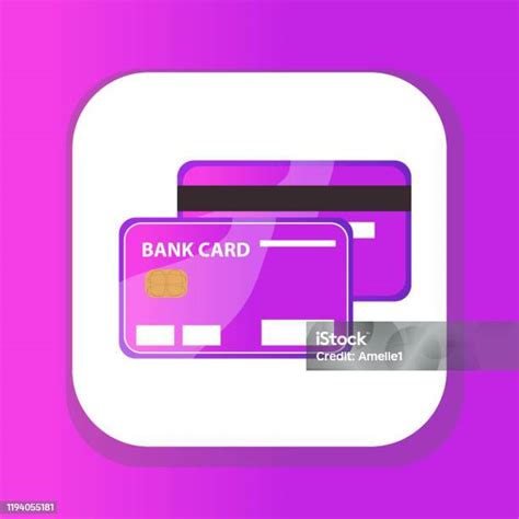 신용 카드 아이콘 평면 디자인 흰색 배경에 고립 된 은행 카드 벡터 일러스트레이션 클립 아트 0명에 대한 스톡 벡터 아트 및 기타 이미지 Istock