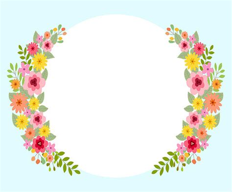 다채로운 꽃프레임 유토이미지 상세페이지 베이직샵 일러스트 22548415