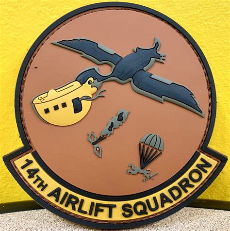 14 As Subdued Ocp Pvc Patch 14th Airlift Squadron
