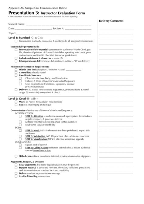Top 7 Instructor Evaluation Form Templates Free To Download In Pdf Format