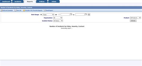 Dlp Dashboard Reports Are Not Showing And Reports Not Generating On The