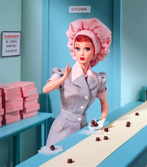 I Love Lucy Candy Factory Lucy Mattel Barbie Doll Artofit