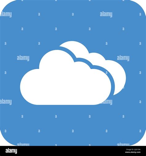 Cloud Vector Icon Design Illustration Stock Vector Image And Art Alamy