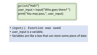 Python Variables And Data Types PDF Programming Languages Computing