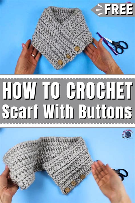 23 Crochet Button Free Cowl Patterns Cozy Video Tutorials