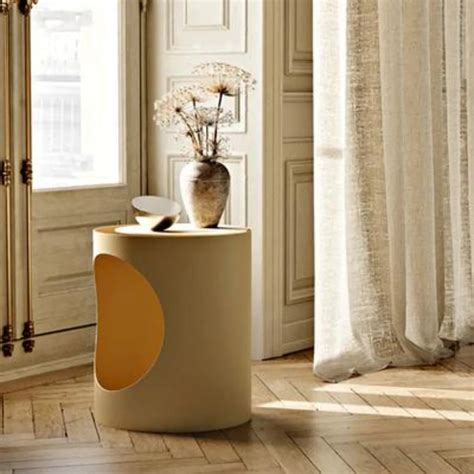 Buy Tabl Side Table Ivory By Woud Online Rj Living