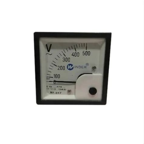 Analog Panel Voltmeter At Best Price In Delhi Delhi Winder India