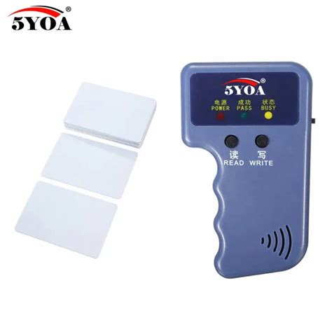 Handheld 125khz Em4100 Rfid Copier Writer Duplicator Programmer Reader