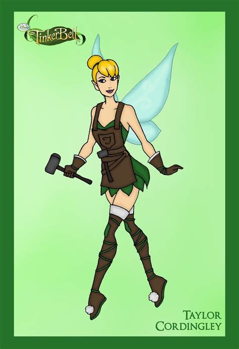 Disneys Princesses Of Light Tinker Bell By Femmes Fatales On