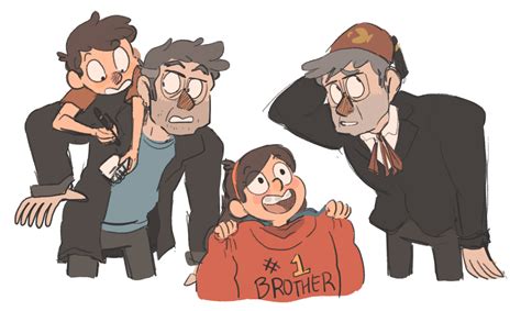 п Г «мГ д Stanford Pines Mabel Pines Stanley Pines Dipper Pines Gf Персонажи
