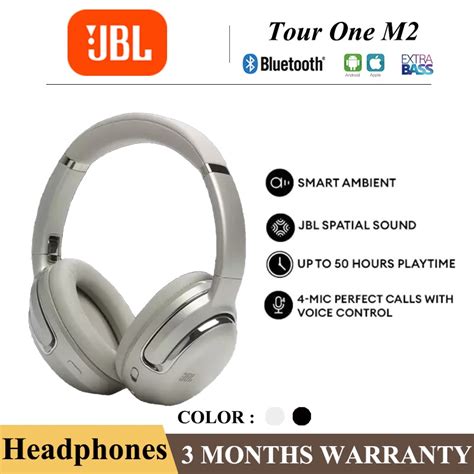 Jbl Tour One M Wireless Over Ear Noise Cancelling Bluetooth Headphones Bass Foldable Wireless